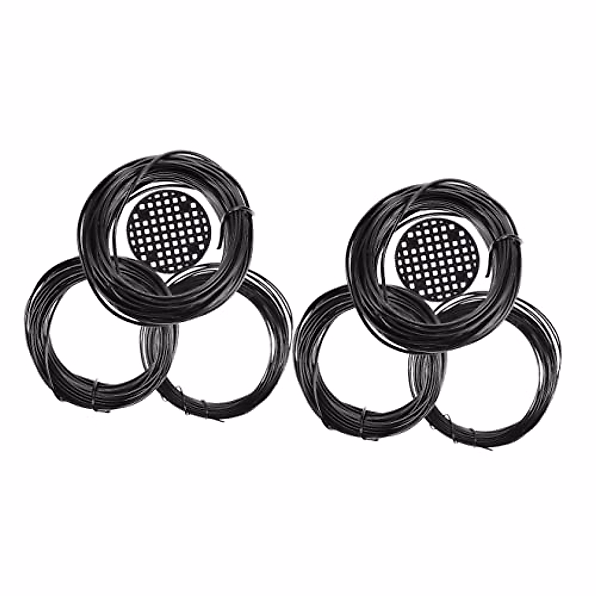 EXCEART 2 Sets Aluminum Wire Set DIY Kits Green Wire Hand Molding Kit Green Suits Weaving Kit Greenery Gardening Supplies Plants Support Wire Plants Support Rack Metal Green Plants Copper