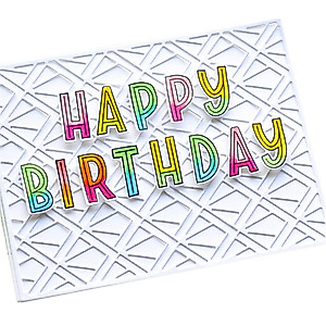 Ammsochy Christmas Border Background Cut Dies DIY Crafts for Paper Card Making Metal Scrapbooking Cutting Tools Album Arts Embossing Template 4.5X5.7IN (Décor Frame D)