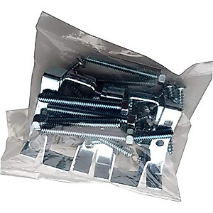 Vance Industries QN23UM 23" Universal Undermount Sink Installation Kit,Silver