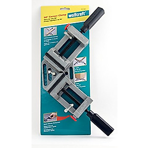 wolfcraft 3415405TV Quick-Jaw Right Angle 90 Degree Corner Clamp,As the picture shown,Medium