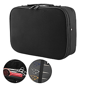 , Professional Hairdressing Barber Session/Kit Bag Clipper, Combs and Trimmer Carrying Case 11.8 x 8.3 x 3.1inch