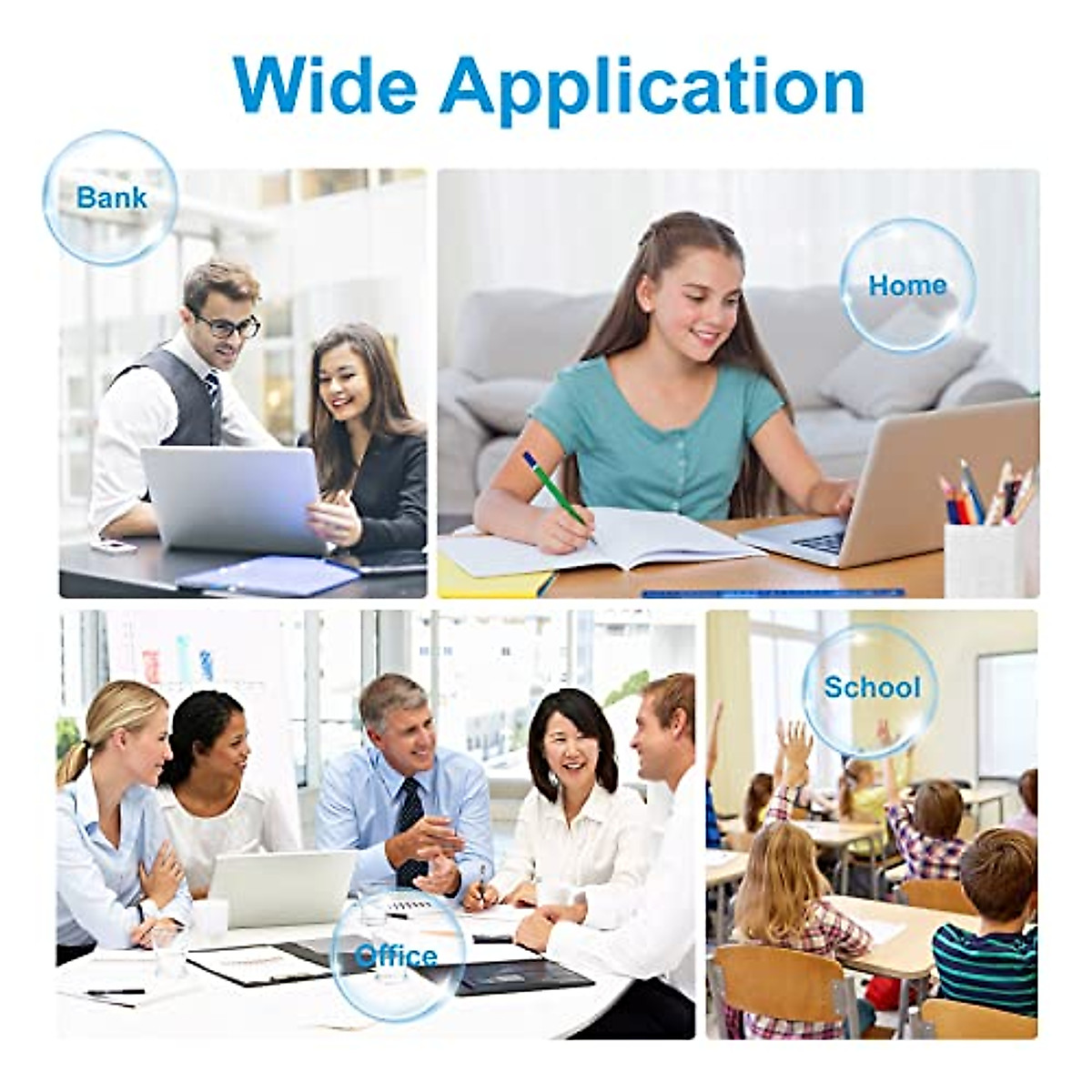 414A Toner Cartridges 4 Pack Compatible Replacement for HP 414A W2020A 414X W2020X Work with Color Pro MFP M479fdw M479fdn M454dw M454dn Printer (Black Cyan Yellow Magenta)