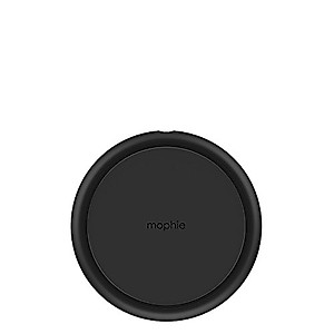 mophie Charge Stream Pad+ - 10W Qi Wireless Charge Pad - Made for Apple iPhone Xr, Xs Max, Xs, X, 8, 8 Plus, Samsung, and Other Qi-Enabled Devices - Black