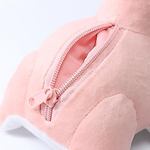 New Nessie Plush Toys,7.9 in Creative Loch Ness Monster Plush Toy Wacky Throw Pillow,Fun Anime Character Stuffed Dolls for Cartoon Anime Game Fans Gift（Pink）