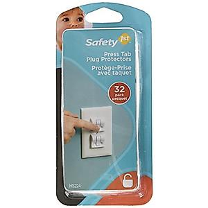 Safety 1st Press Tab Plug Protectors (32pk)