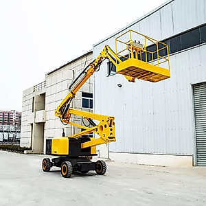 Adjustable Aerial Crane, Compact Hydraulic Lift, Articulated Boom, High Reach Lift, Folding Boom, Mini Lift Platform