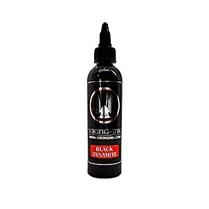 VIKING INK Tattoo Ink BLACK DYNAMITE 4oz (1 unit x 4 oz)