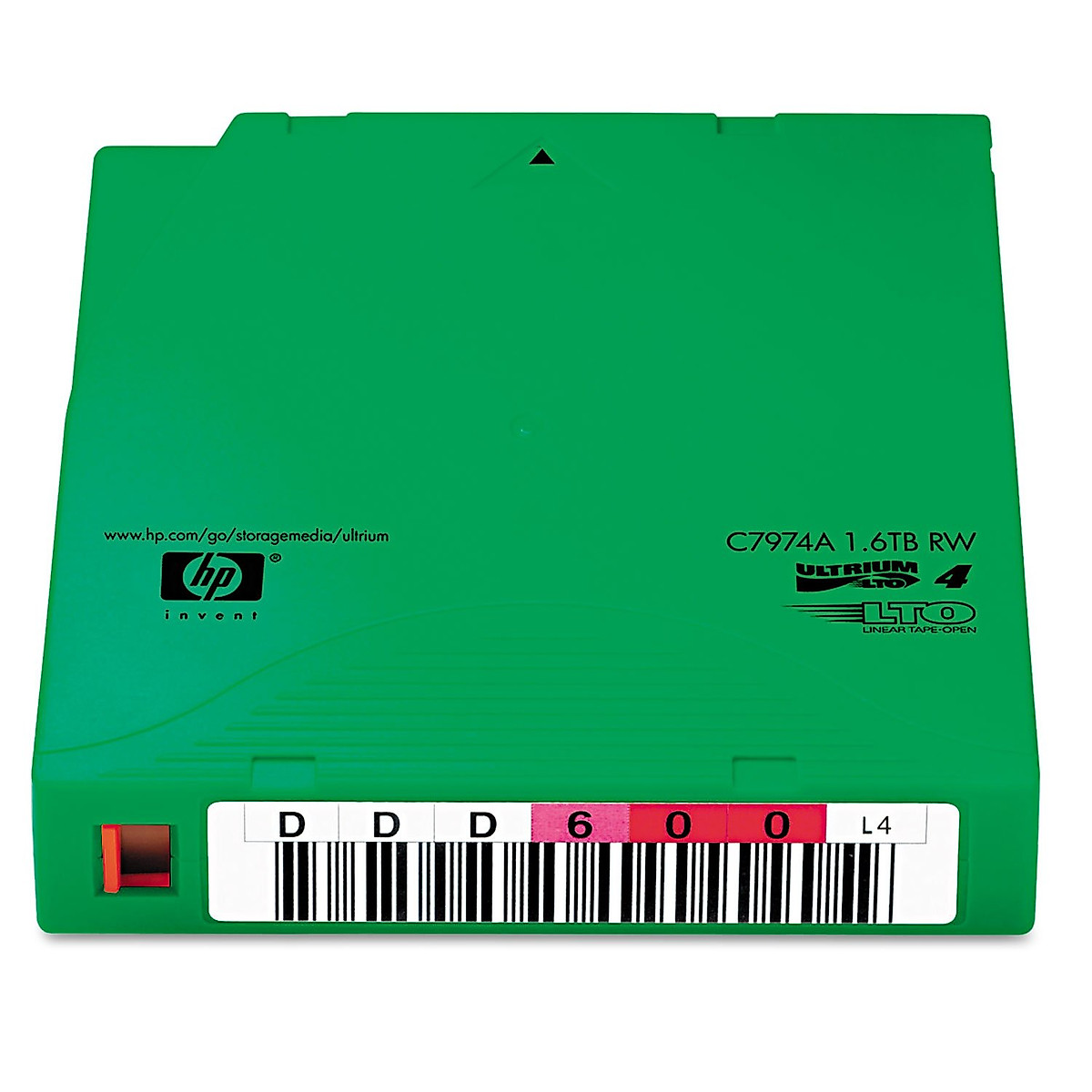 HP C7974A LTO4 Ultrium 1.6TB Data Cartridge, Rewritable