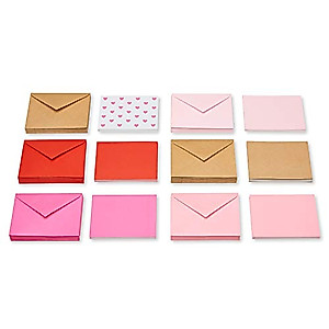 American Greetings Bulk Blank Cards with Envelopes, Heart Stationery (200-Count)