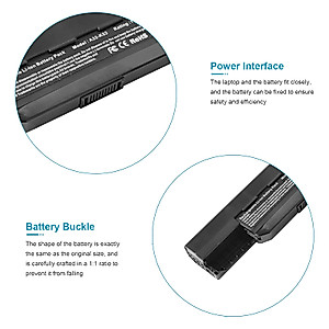 TREE.NB Asus Laptop Battery A31-K53 A32-K53 A32-K53S A41-K53 A42-K53 10.8 5200mAh Replacement