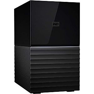 WD 4TB My Book Duo Desktop RAID External Hard Drive, USB 3.1 - WDBFBE0040JBK-NESN