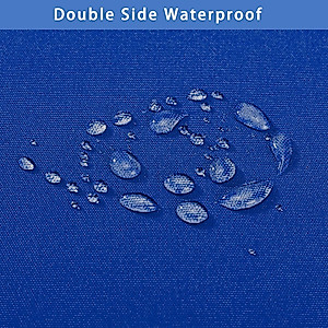 idee-home Outdoor Cushions for Patio Furniture, Outdoor Seat Cushions 24 x 24 with Fade Resistant Waterproof Removable Cover, Replacement Deep Seat Couch Chair Cushion for Yard Garden Deck