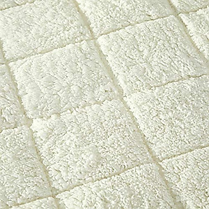 Dearfoams Super Soft Red Buffalo Plaid Weighted Blanket, 15 lbs, 48"x72"