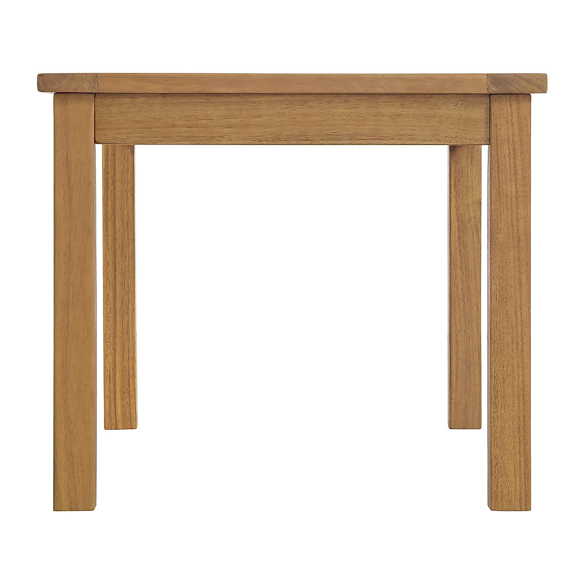 Okemo Outdoor Coffee Table - Weather-Resistant Acacia Wood Slotted Table - Outdoor Furniture for Patio, Porch, Deck, or Poolside