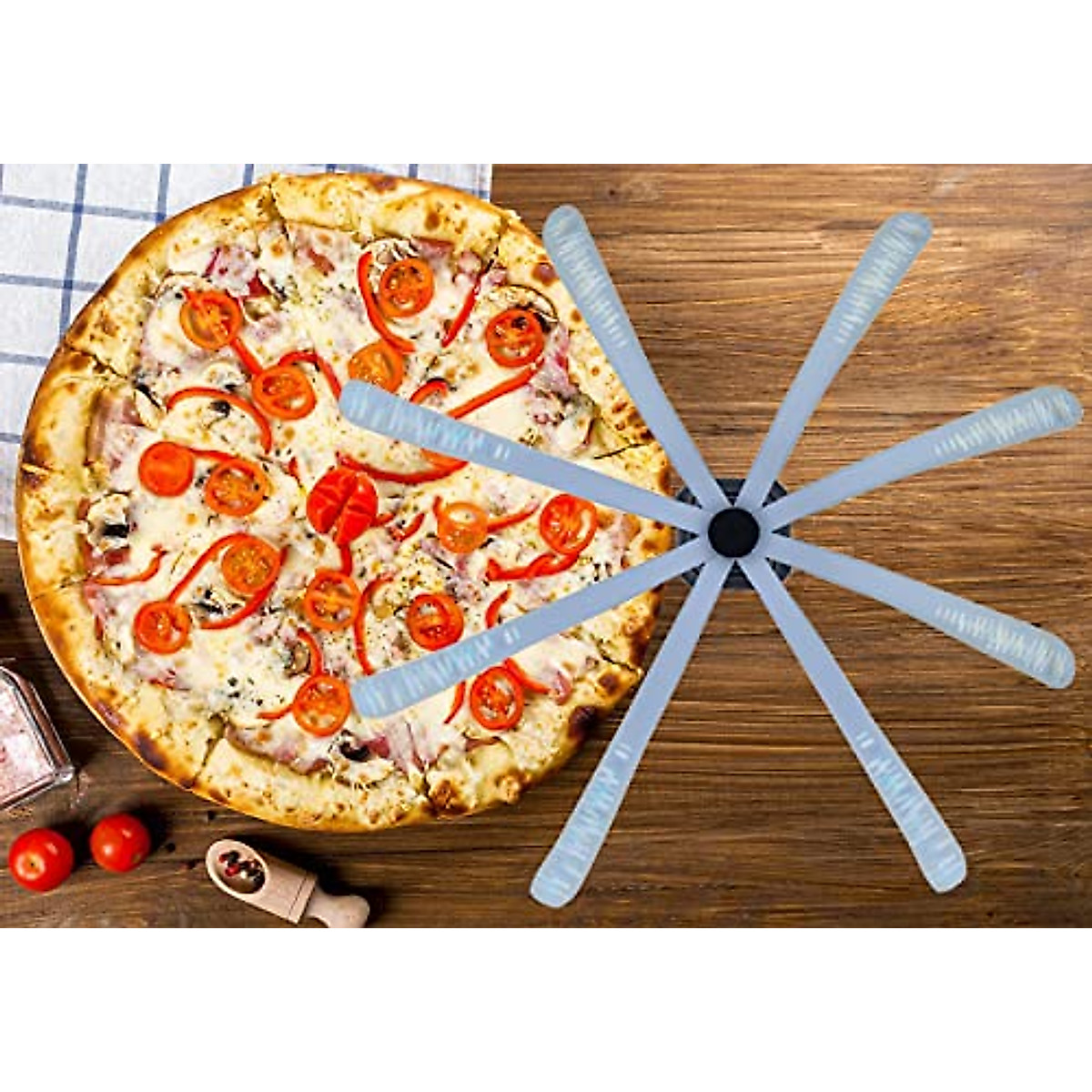 Vpeksopu Table Food Swatter,Food Fan for outdoor meals,3pcs Portable Food Spinner for Patio Table, Restaurant, Party