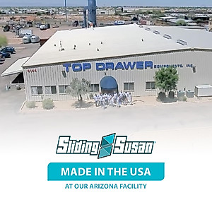 SlidingSusan Pull Out Cabinet Organizer - Fully Assembled Pull Out Drawers For Kitchen Cabinets - Dovetail and Soft Close Cabinet Pull Out Shelves - Fast and Easy D.I.Y. Installation - 12" W x 21" D