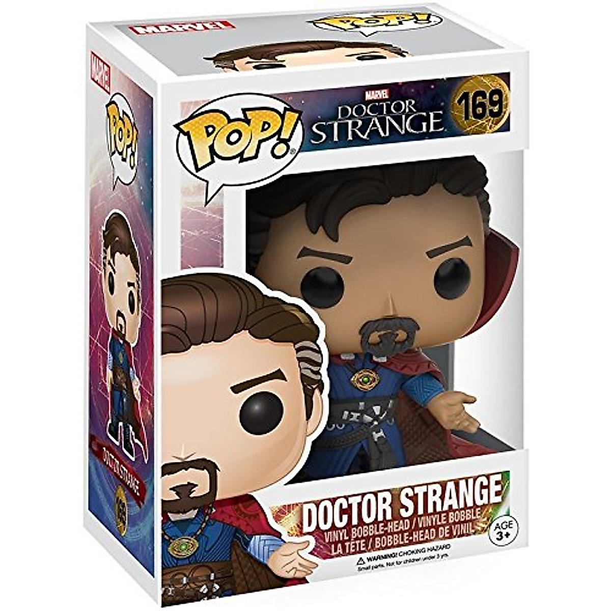 POP Funko Marvel: Dr. Strange - Doctor Strange #169 Vinyl Figure Bobblehead