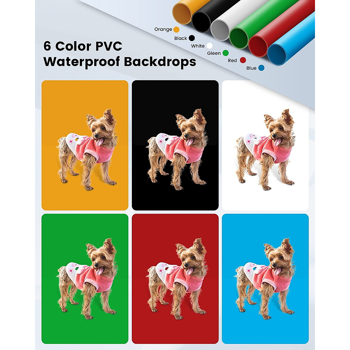 Fasonic 32"x32" Photo Studio Light Box Photography, Large Lightbox for Product with 3 Stepless Dimming Lights Panel, 210 LED Beads, Professional Photo Booth Shooting Tent Kit with 6 Color Backdrops