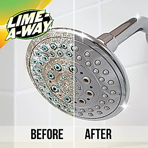 Lime-A-Way Bathroom Cleaner, 32 fl oz Bottle, Removes Lime Calcium Rust