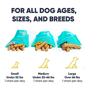 dailydose Dental Doubles Dog Treats, Fresh Breath, Plaque Removal, Grain-Free, Preservative-Free, no Artificial Colors, Daily Treat for Large Sized Dogs