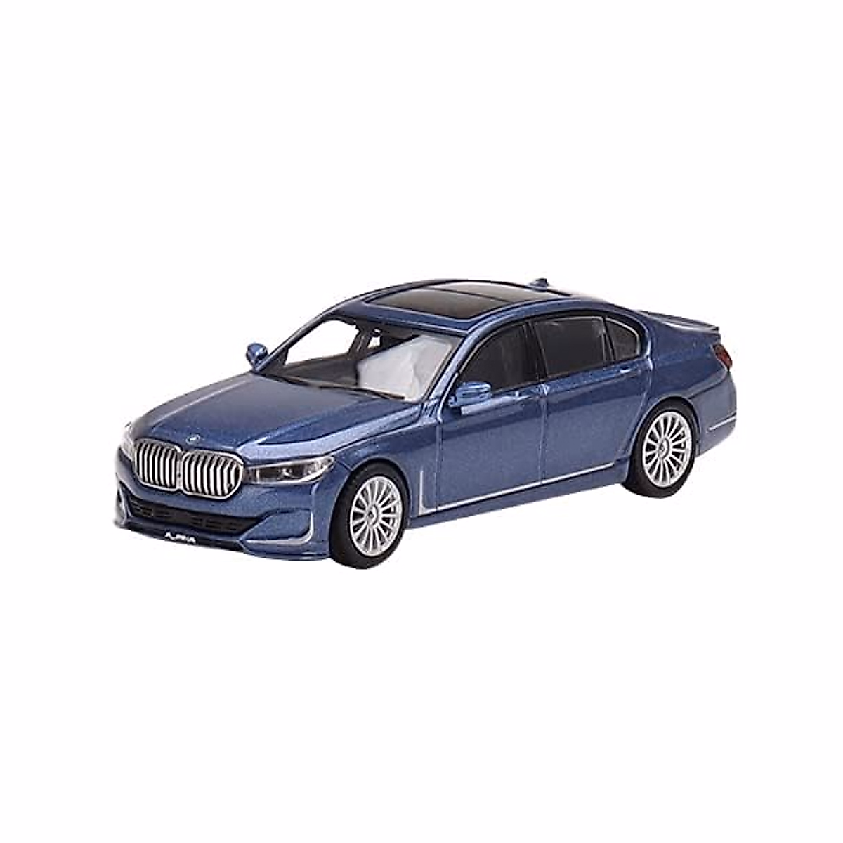 Alpina B7 xDrive Alpina Blue Metallic with Sunroof Limited Edition to 2040 Pieces Worldwide 1/64 Diecast Model Car by True Scale Miniatures MGT00471