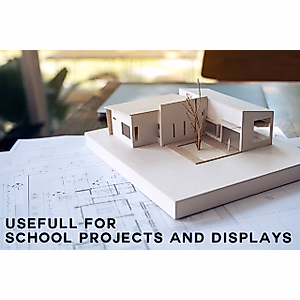 Silverlake Large Craft Foam Block - 11x17x7 EPS Polystyrene Blocks for Crafting, Modeling, Art Projects and Floral Arrangements Sculpting DIY School & Home
