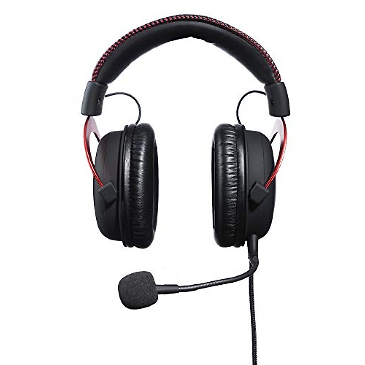 HyperX Cloud II Gaming Headset - Red (KHX-HSCP-RD) with HyperX Pulsefire Surge - RGB Wired Optical Gaming Mouse, Pixart 3389 Sensor up to 16000 DP - Black - Bundle