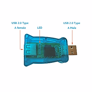 DSD TECH SH-G01A USB Isolator with ADUM3160 Chip 12M