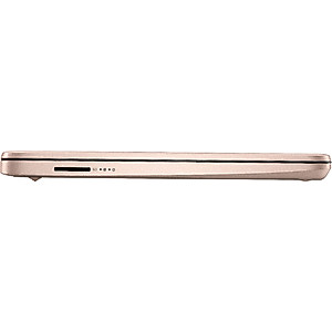 HP 2022 Newest 14 inch HD Laptop Computer, Intel Celeron N4000 up to 2.6 GHz, 4GB DDR4, 64GB eMMC Storage, WiFi, Webcam, HDMI, Bluetooth, 1 Year Microsoft 365,Windows 10 S, Rose Gold +HubxcelCables