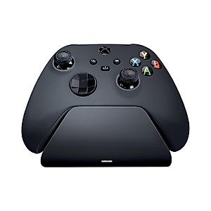 Razer Universal Quick Charging Stand - Quick Charger for Xbox Controllers (Universal Compatibility, Magnetic Contact System, Matches Your Xbox Controller, One-Handed Navigation) Black