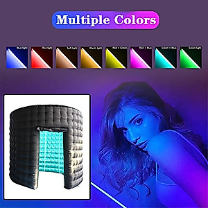 Inflatable Background Wall Suitable for 360 Photo Booth Machine with Silver Reflective Background 158inch Customize Logo Suitable for 360 Photo Booth Machines/Show Parties/Wedding Photography