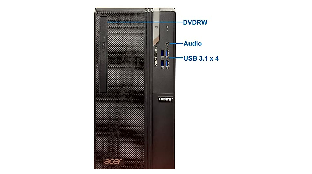 Acer Veriton Tower PC with Intel i7 & 32GB RAM - Fast & Reliable