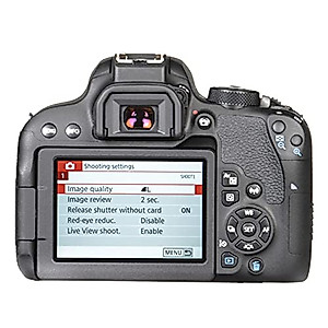 Canon EOS 800D Rebel (T7i DSLR) Camera (Body Only) + Al’s Variety Accessories Includes: 2X 64GB Memory + Case + Tripod + Grip Pod + HDMI Cable + More (22pc Bundle) (Renewed)