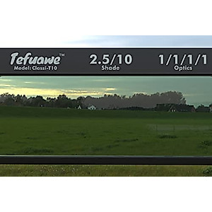 Tefuawe Auto Darkening Welding Lens, True Color Blue Technology, Shade 10, 2x4.25 with 2pcs Replacement Outside Cover Lens for Pipeliner Welding Hood