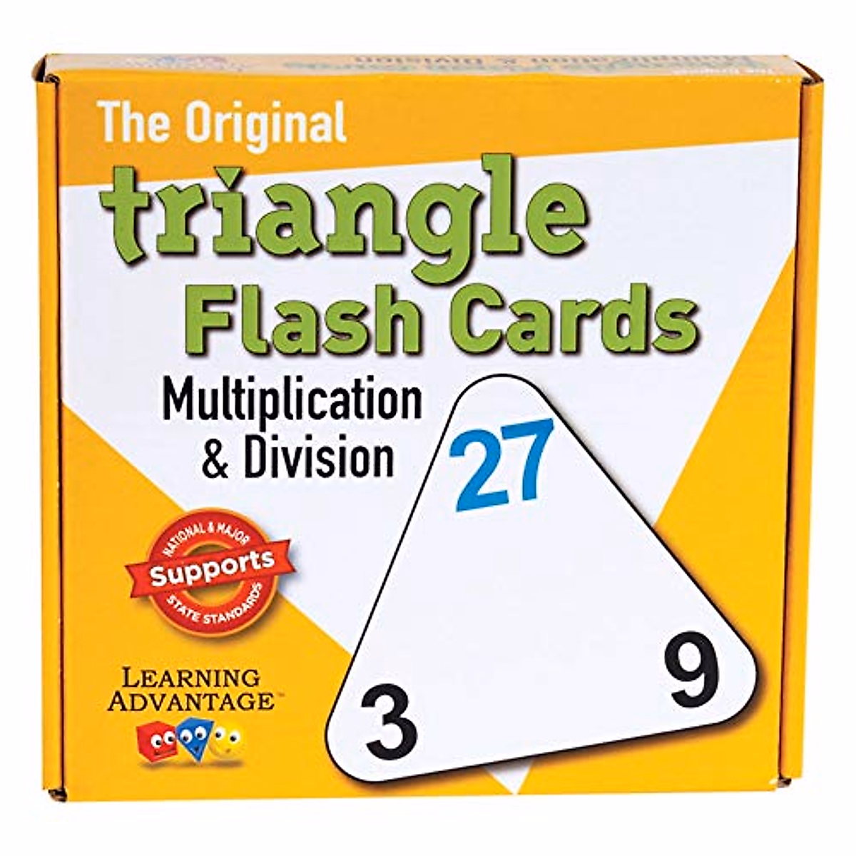 Learning Advantage CRE4552 Triangle Mult - Div Flashcards
