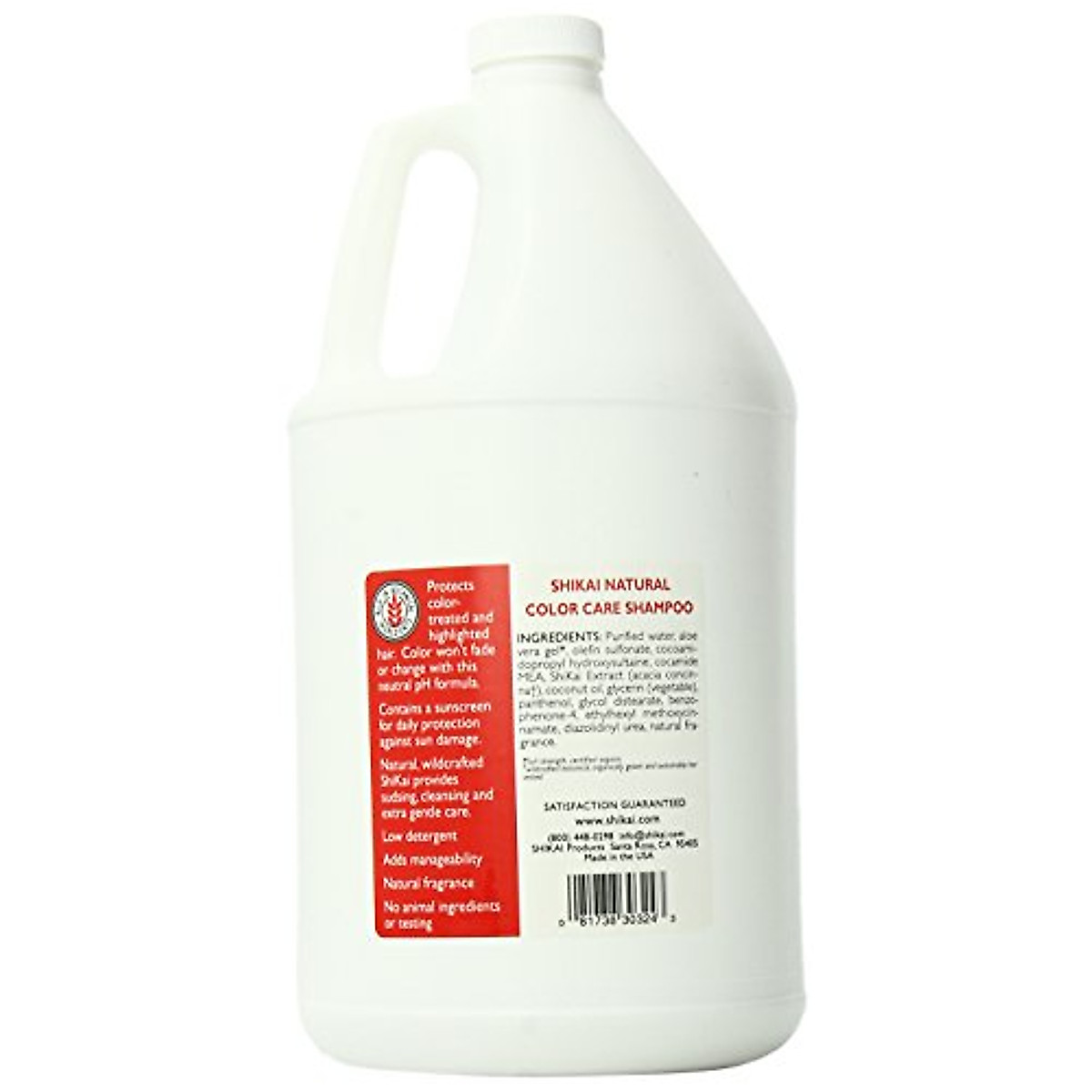 ShiKai - Color Care Shampoo, Revitalizes and Protects Color-Treated Hair,Gently Cleanses Leaving Hair Soft and Manageable (Unscented, 1 Gallon)