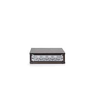 Gator Frameworks Elite Furniture Series 2U Wood Desktop Studio Rack in Dark Walnut Brown Finish (GFW-ELITERK-2U-BRN)