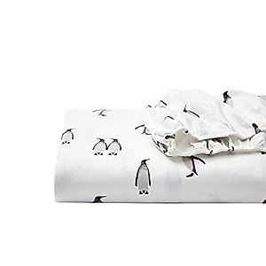 Eddie Bauer - Queen Sheets, Cotton Flannel Bedding Set, Brushed For Extra Softness, Cozy Home Decor (Rookeries, Queen)