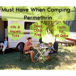 Zone Protects Realtree Permethrin Insecticide Refill - 32oz, Kills & Repels Ticks, Chiggers, Mosquitoes, Ants, Spiders, Outdoorsmen Formula, Dries Odor-Free