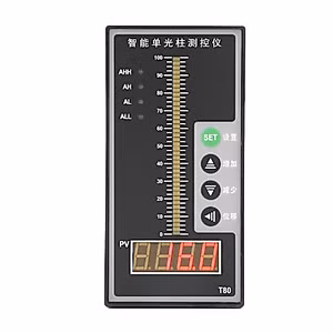 Level Meter Sensor Water Depth Level Display Meter Intelligent Pressure Controller Light Column Display 4-20MA Level Transmitter Liquid