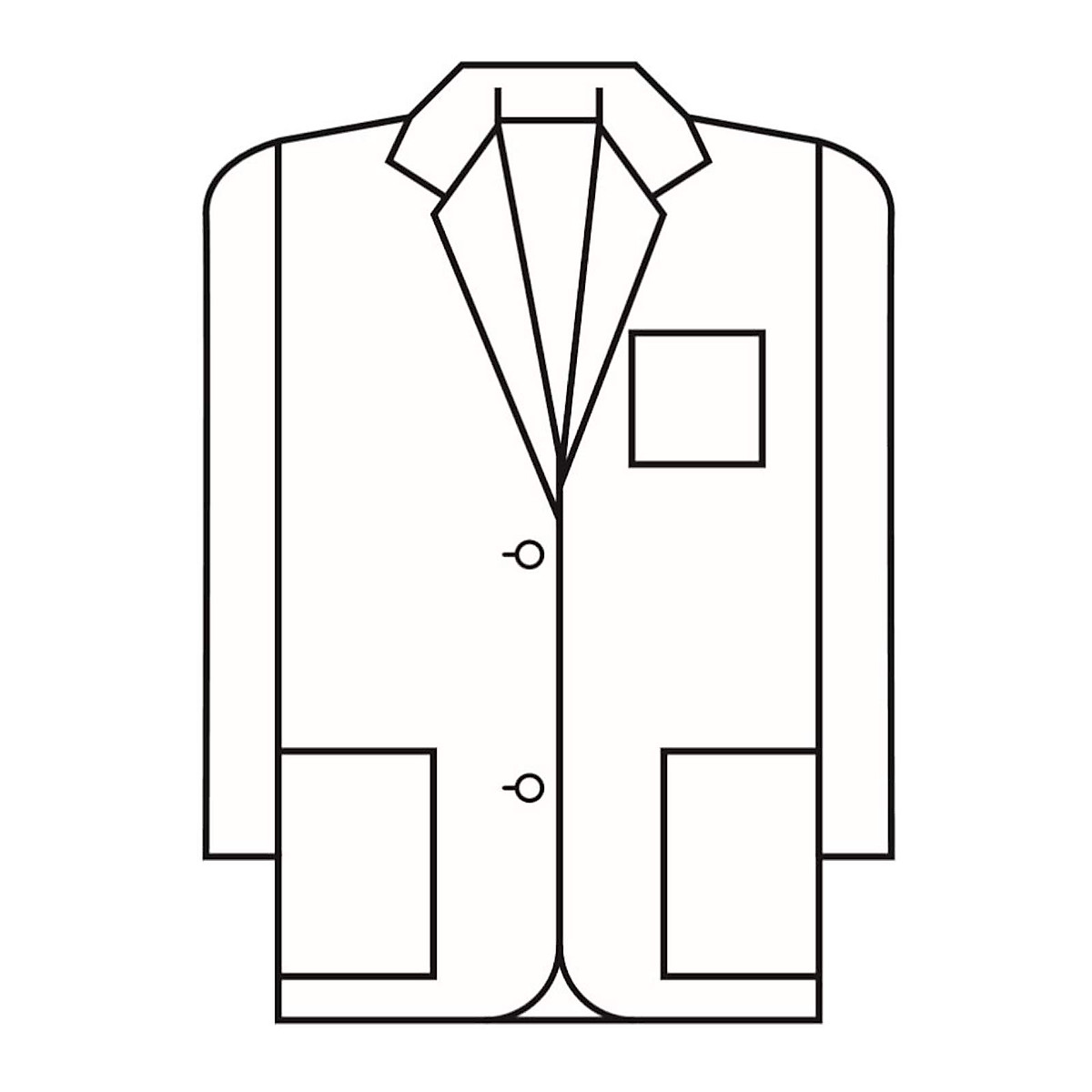 Meta Fundamentals Women's Labcoat 15104 White L