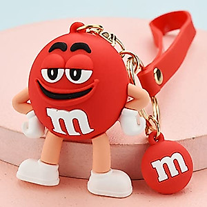 Cute Silicone Case for Samsung Galaxy Buds Live/Buds pro/Buds2 Case Wireless Bluetooth Earphone Case Protective Case Box Bag with Matching Pendant Gifts for Boys and Girls (Red)