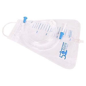 5KOSHA Super Economical Enema Bag Kit (2 Quart) - BPA and Latex Free - Foldable and Compact (Pack of 1)