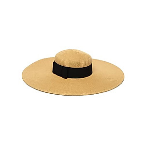 San Diego Hat Company Women's Floppy SPF 50+ Sun Hat, Camel, One Size
