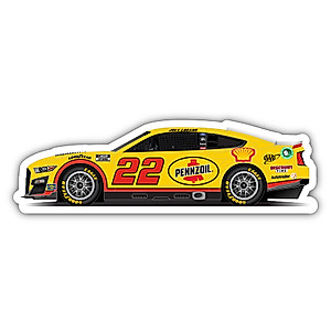 R and R Imports Nascar #22 Joey Logano 4-Inch Vinyl Decal Stiker Car Design
