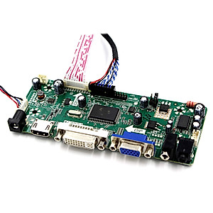 VSDISPLAY 8.4" 800X600 LCD Screen AA084SC01 high Brightness Panel with HD-MI VGA DVI LCD Controller Board M.NT68676 and cabels