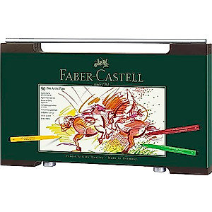 Faber-Castell Pitt Artist Wooden Box, Pack of 90