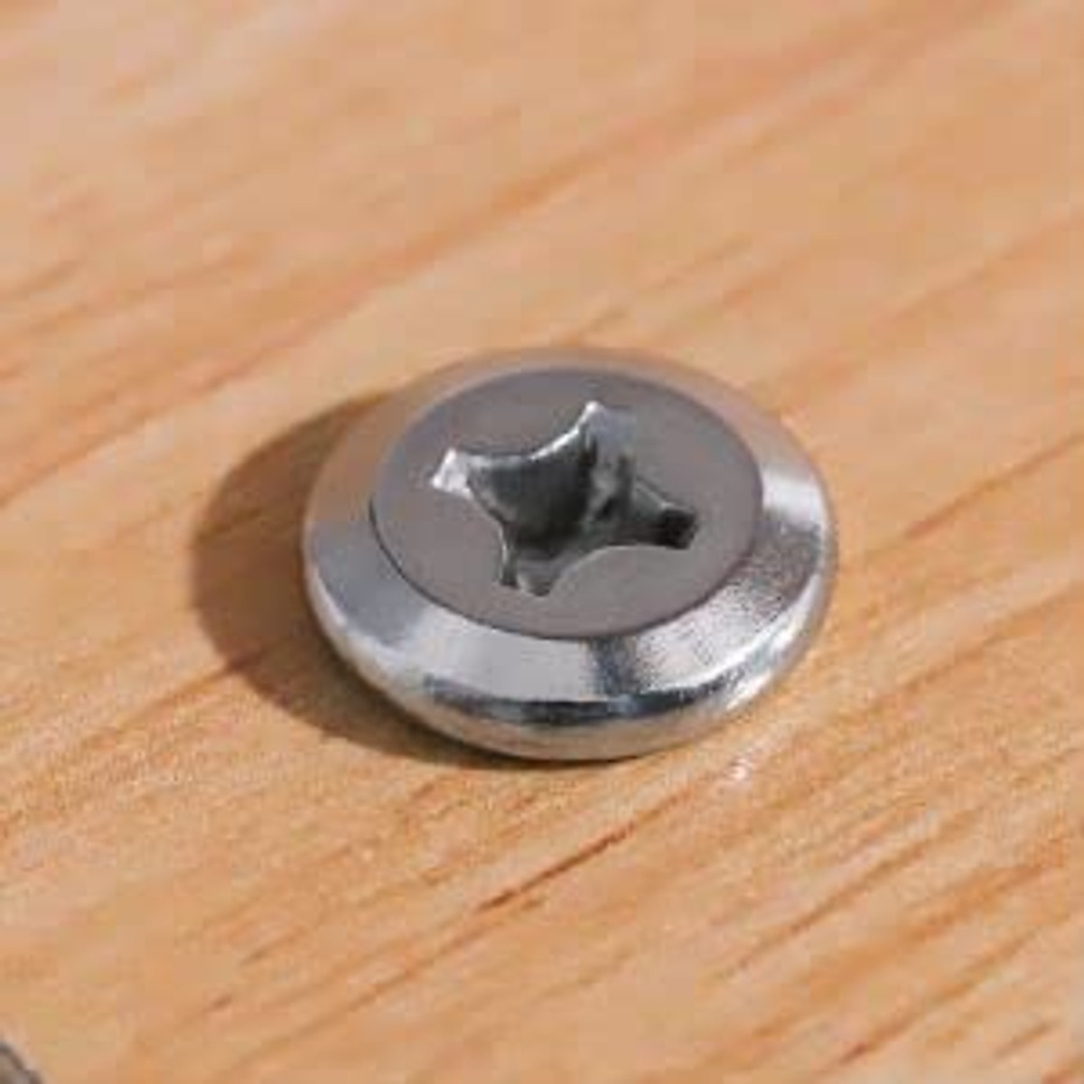 Glvaner M4 x 16mm (100 pcs) Stainless Steel Flat Round Head Phillips Drive Self Tapping Screws, 304 Stainless Steel 18-8, Sheet Metal Screws, Wood Screws