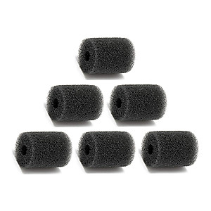 ATIE High Density Pool Cleaner Sweep Hose Tail Scrubber for Pentair Legend Platinum Letro Pool Cleaner Sweep Hose Scrubber 370017 (6 Pack)