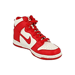 Nike Youth Dunk High GS DB2179 106 White/University Red - Size 4Y